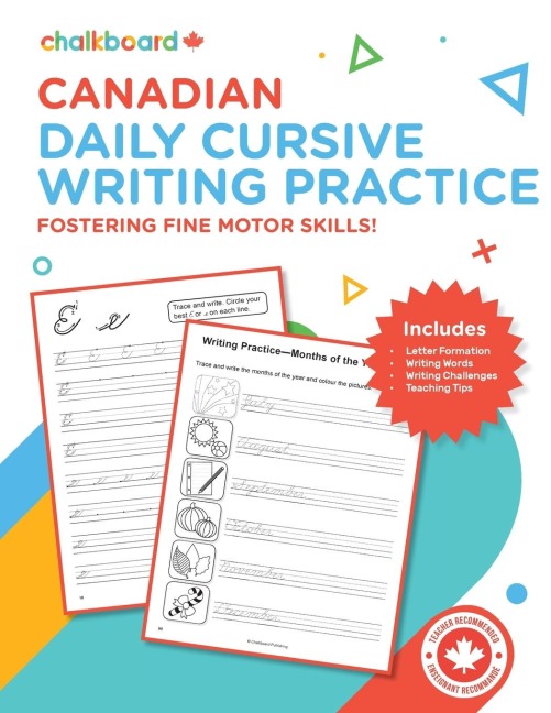 Canadian Daily Cursive Writing Practice Grades 2-4 - Demetra Turnbull ...