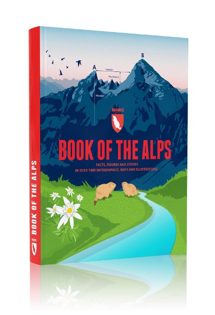 Book of the Alps: Facts, figures and stories in over 1000 infographics ...